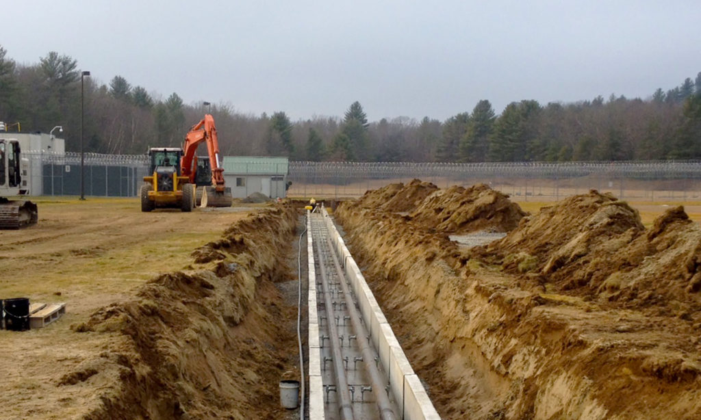 SSCF Underground Steam Line Replacements, VT | New England Air Systems